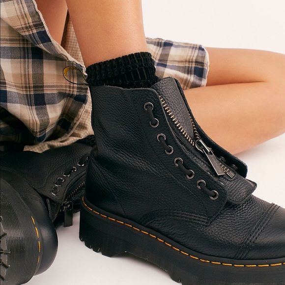 Dr. Martens | Shoes | Brand New Dr Martens Sinclair Zip Front Booties ...